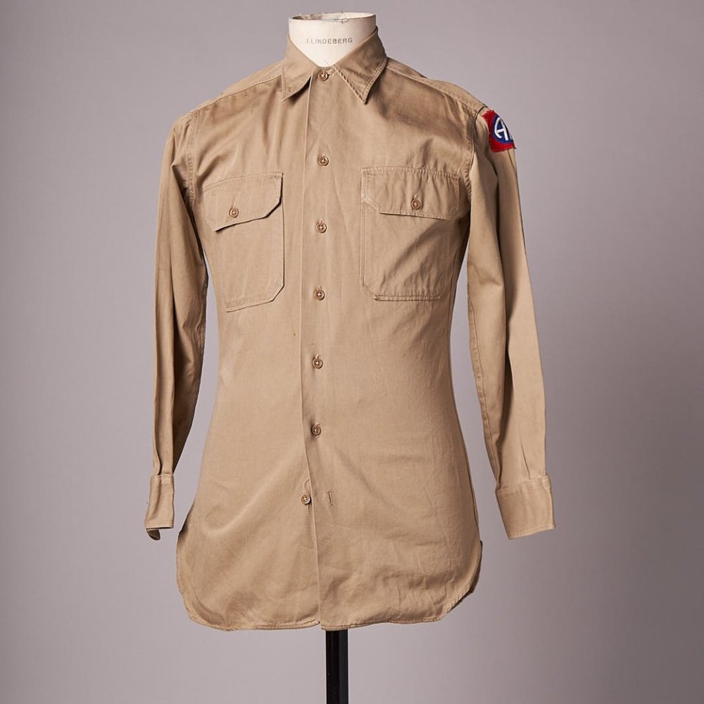 1940s Military Airborne Field Shirt - Gem